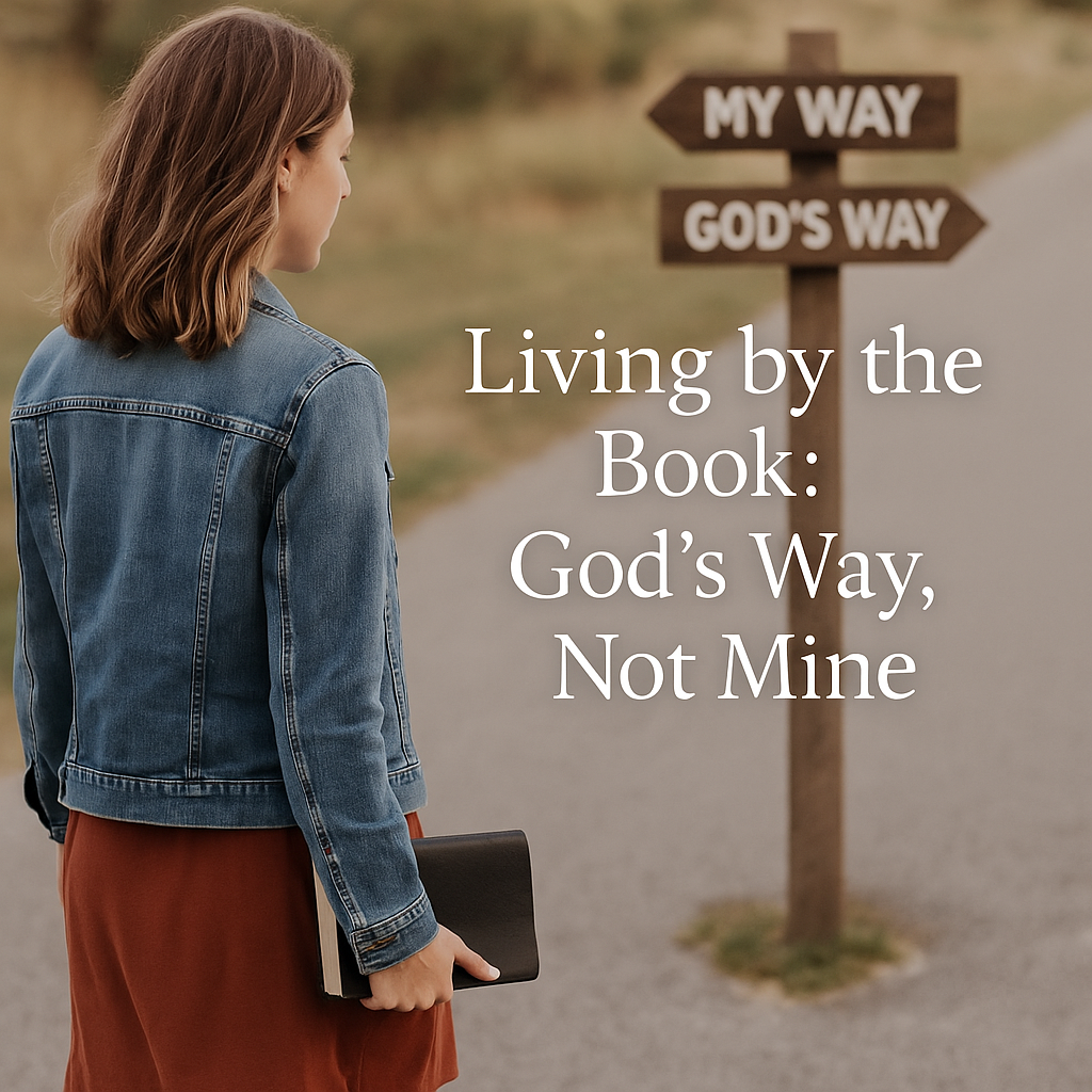 Living by the Book: God’s Way, Not Mine – LIFE, FAMILY and HOME